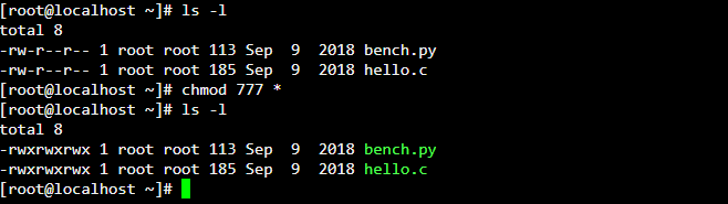 Linux教學：chmod指令